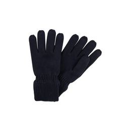 Camel Active Handschuhe aus reiner Baumwolle in Navyblau | Gr.: L