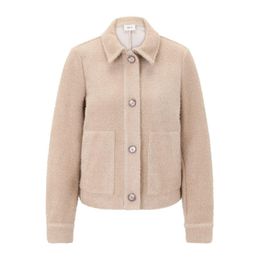 Cartoon Casual-Jacke mit aufgesetzten Taschen in Beige | Gr.: 40
