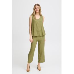 Fransa &Auml;rmellose Bluse FRJUNA regular fit in Loden Green | Gr.: XL