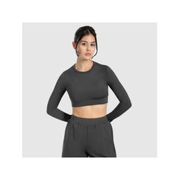 Smilodox Longsleeve Tisha in Anthrazit | Gr.: XS
