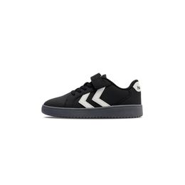 Hummel Elastische Schnürsenkel Sneaker Derby Court Kinder in ANTHRACITE | Gr.: 37