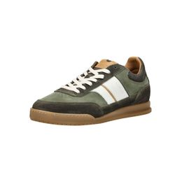 Bullboxer Sneaker in Wei&szlig;/Gr&uuml;n | Gr.: 42
