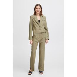 b. young BYDANTA SH BLAZER 4 - HEAVY WOVEN Loose fit in Aloe Melange | Gr.: 40