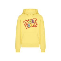 F4NT4STIC Sweatshirt 'Kellogg's Froot Loops Breakfast Cereal Pop Art' Herren Gr&ouml;&szlig;e M gelb / mischfarben