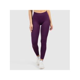 Smilodox Leggings Cetrina Scrunch in Dunkel Lila | Gr.: M