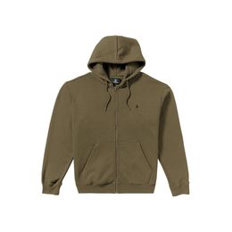 Volcom Sweatjacke 'Single Stone' Herren Gr&ouml;&szlig;e M oliv