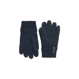 Superdry Fingerhandschuhe 'Essential' Herren Größe one size marine