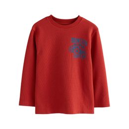next Shirt Jungen Gr&ouml;&szlig;e 122 navy / rot