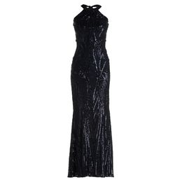 Vera Mont Abendkleid Damen Gr&ouml;&szlig;e 34 nachtblau Winterkleid