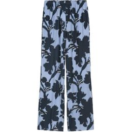 Marc O'Polo Marc O'Polo Pyjamahose Damen Gr&ouml;&szlig;e S hellblau / schwarz Winterkleid
