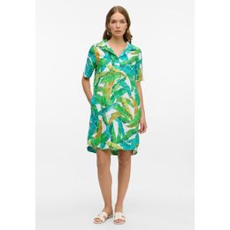Eterna Blusenkleid &raquo;LOOSE FIT&laquo; gr&uuml;n 44 - Normalgr&ouml;&szlig;en Normalgr&ouml;&szlig;en 44 Revers-Kragen