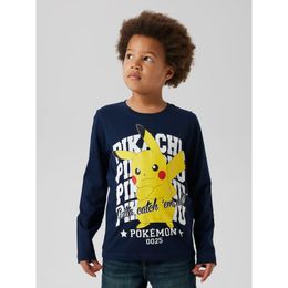name it Langarmshirt »NKMAST POKEMON LS NREG TOP BOX NOOS SKY« Navy Blazer (blank) 134/140 134/140 Shirt von name it für Jungen