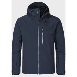 Schöffel SCHÖFFEL Outdoorjacke »Ski Jacket Style Nollen MNS« mit Kapuze 8820 - blau 56 56 Komplett getapte Nähte mit Performance Membrane (10k mm/10k MVTR)