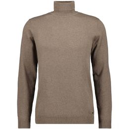 Ragman Rundhalspullover Camel 50 50 Rollkragen-Pullover