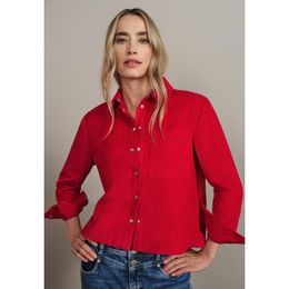 Street One Hemdbluse mit Manschetten racing red 46 46 Bluse von Street One