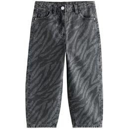 next Jeans Mädchen Größe 168 grey denim / black denim