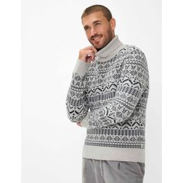 Brax Herren Pullover Style BRIAN ivory, hellgrau, Gr. L