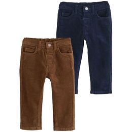 next Hose Jungen Gr&ouml;&szlig;e 74 navy / braun