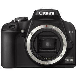Canon Spiegelreflex EOS 1000D - Schwarz