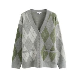 next Knit Cardigan female Grey size S