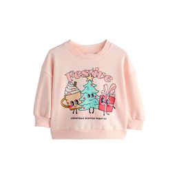 next Sweatshirt M&auml;dchen Gr&ouml;&szlig;e 122 t&uuml;rkis / orange / pink / hellpink