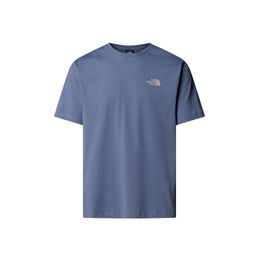 The North Face T-Shirt 'U Nse' Herren Gr&ouml;&szlig;e S azur / opal / bordeaux / schwarz