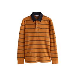 next Poloshirt Herren Gr&ouml;&szlig;e M orange / schwarz