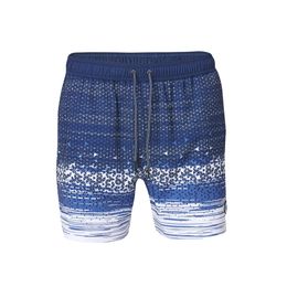 Koroshi Badeshorts Herren Gr&ouml;&szlig;e XL navy / dunkelblau / wei&szlig;