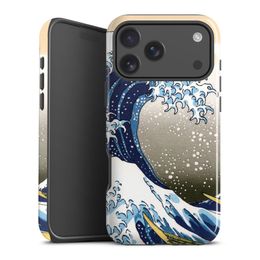 DeinDesign iPhone 17 Pro Max Handy Panzer Handyhülle robuste Outdoor Hülle Schutzhülle glänzend Katsushika Hokusai Kunst Die Große Welle Vor Kanagawa Tough Case
