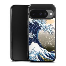 DeinDesign Google Pixel 10 Pro Handy Silikon Hülle Case schwarz Handyhülle Katsushika Hokusai Kunst Die Große Welle Vor Kanagawa