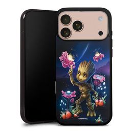 DeinDesign iPhone 17 Pro Max Handy Silikon H&uuml;lle Case schwarz Handyh&uuml;lle Baby Groot Marvel Guardians Of The Galaxy