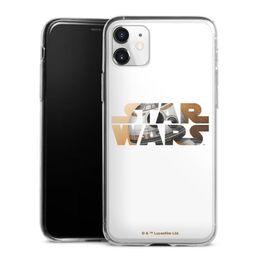 DeinDesign iPhone 11 Handy Slim Case extra dünn Silikon Handyhülle transparent Hülle Star Wars Bb8 Logo Silikon Slim Case