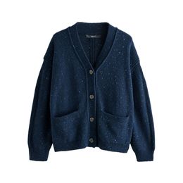 next Strickjacke Damen Gr&ouml;&szlig;e XXL navy / hellblau