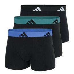 adidas Sportswear Boxershorts Herren Gr&ouml;&szlig;e XL royalblau / smaragd / schwarz / wei&szlig;