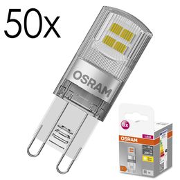 Osram LED G9 50er Set 1,9 Watt 2700 Kelvin 200 Lumen
