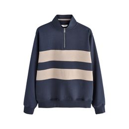 next Sweatshirt Herren Gr&ouml;&szlig;e XL beige / navy