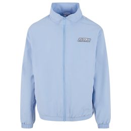 Karl Kani &Uuml;bergangsjacke 'KM-JK035--090-32' Herren Gr&ouml;&szlig;e M hellblau / grau / schwarz