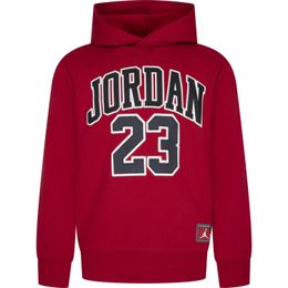 Nike Jordan Hbr Hoodie Jungen - rot - Gr. 140-152 - Baumwolle/Polyester