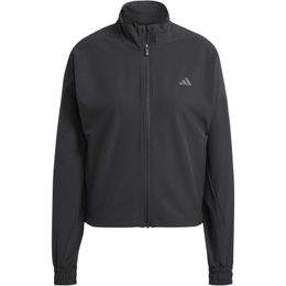 Adidas Pacer Funktionsjacke Damen - schwarz - Gr. M