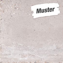 Muster zur Bodenfliese 'Stonecement' Feinsteinzeug grau 60 x 60 cm