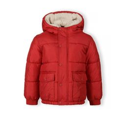 MINOTI Winterjacke Jungen Gr&ouml;&szlig;e 80/86 rot