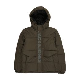 Jack & Jones Jack & Jones Junior Jacke 'JCOSpeed' Jungen Gr&ouml;&szlig;e 164 hellgrau / gr&uuml;n