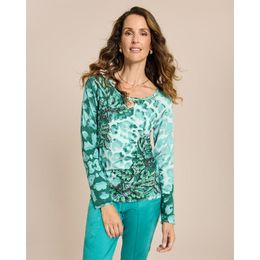 Ovanti Strickdesign Classic Pullover Animal Blumen Mix