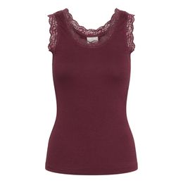 Kaffe Top 'Omi' Damen Gr&ouml;&szlig;e M bordeaux