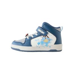 next Sneaker Jungen Gr&ouml;&szlig;e 39 hellblau / dunkelblau / braun / gelb