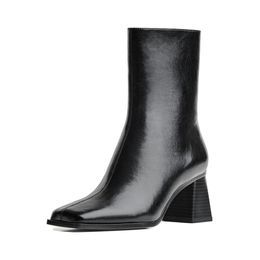 Bershka Stiefelette Damen Gr&ouml;&szlig;e 38 schwarz Winterschuhe