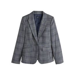 next Blazer Damen Gr&ouml;&szlig;e 44 taubenblau / grau / dunkelgrau / aubergine