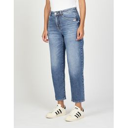 Gang Damen 5-Pocket-Jeans "94TILDA"royal blau deep wash, Gr. 29, Denim/Jeans, Obermaterial: 58% Baumwolle, 41% Lyocell, 1% Elasthan, Jeans, mit hoher