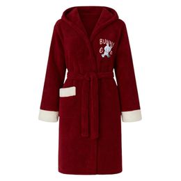 Fashionshowcase Short Bathrobe 'CosyDream' female Red size S/M