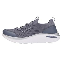Sneaker Kangaroos "K-WN BALANCE", Gr. 39, silber (grisaille, silber), Synthetik, Textil, Schuhe